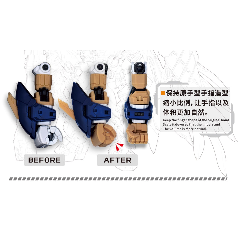 NewC MGSD Wing Zero EW Hands Shield Head Body Upgrade 3d Print Parts ...